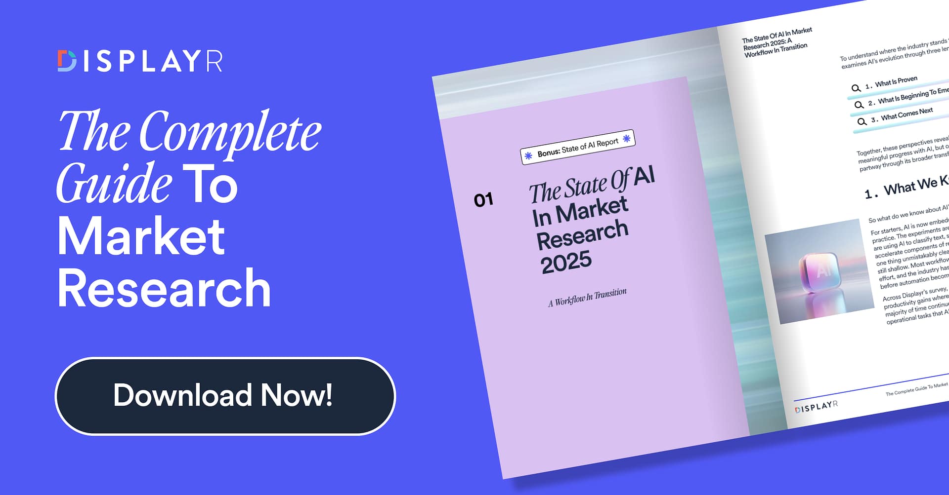 Market Research Guide (AI Edition) - Displayr